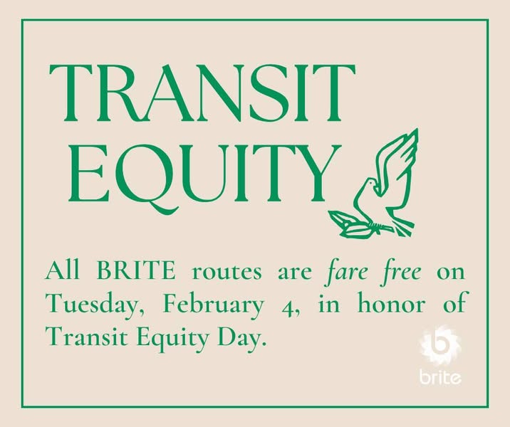 BRITE Celebrates Transit Equity Day – CSPDC